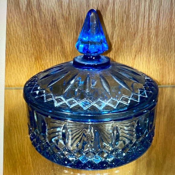 Vintage | Dining | 97s Blue Candy Dish | Poshmark